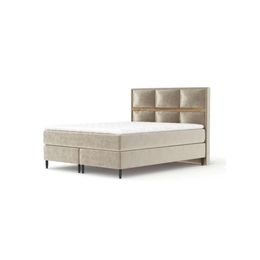 maison de r&ecirc;ve Boxspringbett beige Ma&szlig;e (cm): B: 145 H: 123 &raquo; M&ouml;bel Kraft