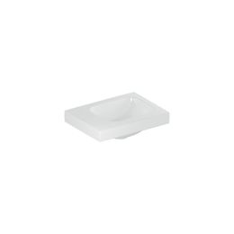 Geberit Handwaschbecken iCon Light 38x28cm, o. Hahnl., o. &Uuml;L, wei&szlig; KeraTect (501831004)