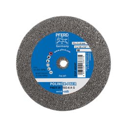 Pferd TOOLS POLINOX verpresstes Vlies-Rad PNER &Oslash; 75x3 mm Bohrung-&Oslash; 6 mm Weich A Grob f&uuml;r Finish (47803085)