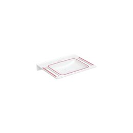 Geberit Waschtisch Publica 70x55cm, m HL, o &Uuml;, m Auss, BF, dem., w- (500666012)