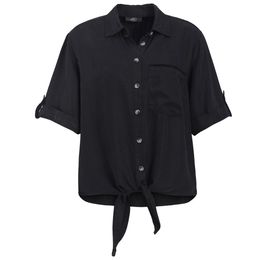 Gina Benotti Damen Bluse mit Knotendetail