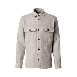 Jack & Jones Premium Button Up Shirt 'JPRRayle' male size L mottled brown
