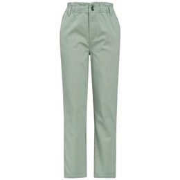 Gina Damen Hose mit Paperbag-Bund