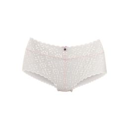 s.Oliver High-Waist-Slip 'Amelie' pink Gr. 36/38 f&uuml;r Damen. Mit Schleife, Schmuckelement, Spitze