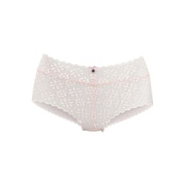 s.Oliver High-Waist-Slip 'Amelie' pink Gr. 32/34 f&uuml;r Damen. Mit Schleife, Schmuckelement, Spitze