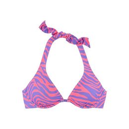 Venice Beach B&uuml;gel-Bikini-Top 'Fjella' mehrfarbig Gr. 38 Cup F. Mit B&uuml;gel
