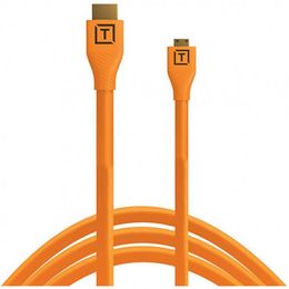 TETHER TOOLS TetherPro HDMI Micro an HDMI 2.0 4,6m orange