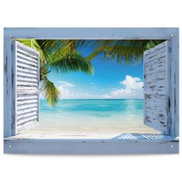SONSTIGE Outdoor Poster BEACH SHUTTERS