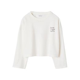 Vertbaudet Longsleeve in Wei&szlig;/ Rot - 31% | Gr&ouml;&szlig;e 104 | Kinder-longsleeves