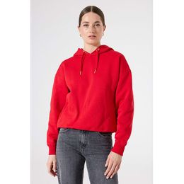 Garcia Hoodie in Rot - 66% | Gr&ouml;&szlig;e XL | Damen-sweatshirts-jacken