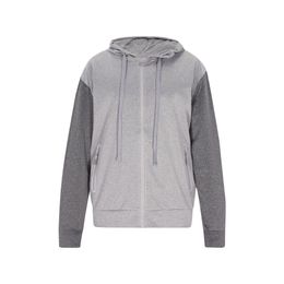 HOMEBASE Sweatjacke Herren Gr&ouml;&szlig;e XXL hellgrau / dunkelgrau