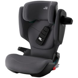 R&ouml;mer Britax Britax R&ouml;mer Kinderautositz Kidfix Pro, Dunkelgrau, Textil, 48x83x42 cm, Made in Germany, ECE R 129 i-Size, abnehmbarer und waschbarer Bezug, h&ouml;henverstellbare Kopfst&uuml;tze, optimaler Aufprallschutz, schadstoffgepr&uuml;ft, schnell leicht im Auto montierbar, Seitenaufprallschutz, Isofix-Befestigung, Baby on Tour, Kindersitze