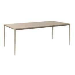 Dieter Knoll Collection Dieter Knoll Gartentisch, Beige, Metall, Stein, rechteckig, konisch, 90x73x180 cm, Gartenm&ouml;bel, Gartentische, Gartentische