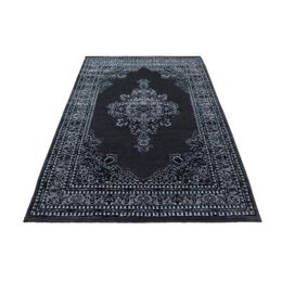 Ayyildiz Webteppich Marrakesh, Grau, Schwarz, Textil, orientalisch, rechteckig, 120x170 cm, Oeko-Tex&reg; Standard 100, f&uuml;r Fu&szlig;bodenheizung geeignet, schmutzabweisend, Hausstauballergiker lichtunempfindlich, antistatisch, pflegeleicht, strapazierf&auml;hig, leicht zusammenrollbar, Teppiche & B&ouml;den, Teppiche, Moderne Teppiche
