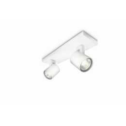 Philips Led-Deckenleuchte Spot Runner, Wei&szlig;, Metall, 30.9x10.9x9 cm, schwenkbar, Lampen & Leuchten, LED Beleuchtung, LED-Deckenleuchten