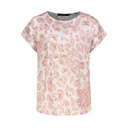 Sublevel Bluse in Wei&szlig;/ Rosa - 50% | Gr&ouml;&szlig;e S | Damen-blusen