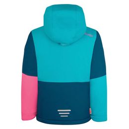 Trollkids Ski-/ Snowboardjacke "Hallingdal" in T&uuml;rkis/ Rosa - 54% | Gr&ouml;&szlig;e 104 | Kinder-outdoor-jacken