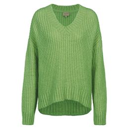 Herrlicher Pullover "Lottina" in Gr&uuml;n - 57% | Gr&ouml;&szlig;e XL | Damen-pullover-cardigans