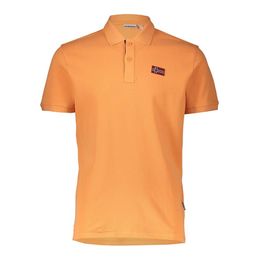 NAPAPIJRY Poloshirt "Emira" in Orange - 67% | Gr&ouml;&szlig;e S | Herren-plussize