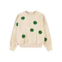 Molo Sweatshirt in Beige - 62% | Gr&ouml;&szlig;e 152 | Kinder-sweatshirts-jacken