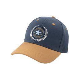 Converse Cap in Dunkelblau/ Hellbraun - 36% | Gr&ouml;&szlig;e 104-122 | Kindermuetzen