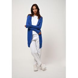AUTHENTIC CASHMERE Kaschmir-Longcardigan "Ch&eacute;sery" in Blau - 71% | Gr&ouml;&szlig;e S | Damen-pullover-cardigans