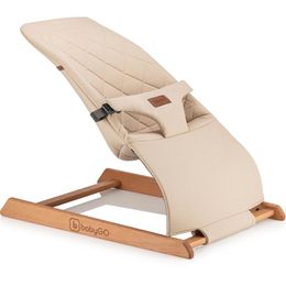 BABYGO Babywippe &raquo;Skippy&laquo; bis 9 kg Made in Europe beige Babywippe
