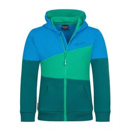 Trollkids Sweatjacke "Alesund" in Gr&uuml;n - 51% | Gr&ouml;&szlig;e 176 | Kinder-sweatshirts-jacken