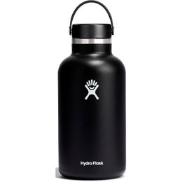 Hydro Flask Trinkflasche &raquo;64 OZ WIDE FLEX CAP BLACK&laquo; 1892 ml schwarz Edelstahl, Kunststoff