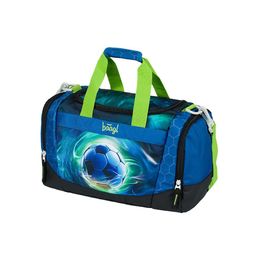 BAAGL Sportasche "Football Ball" in Blau/ Gr&uuml;n - (L)38 x (B)25 x (H)22 cm - 18% | Kinder-austruestung-accessoires