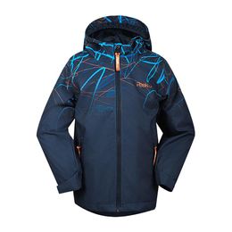 Peek U Regenjacke "Lev" in Dunkelblau - 46% | Gr&ouml;&szlig;e 128 | Kinder-outdoor-jacken