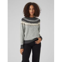 V&eacute;ro Moda Vero Moda Pullover in Grau - 42% | Gr&ouml;&szlig;e S | Damen-pullover-cardigans