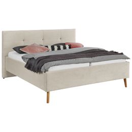 Polsterbett Meila Beige ca. 180x200cm