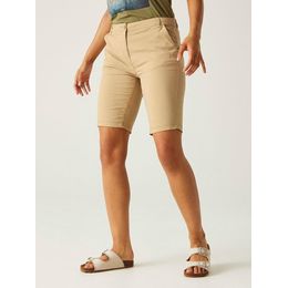 Regatta Funktionsshorts "Bayletta" in Beige - 71% | Gr&ouml;&szlig;e 36 | Damen-sporthosen