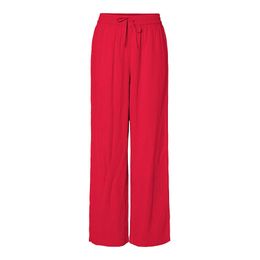 Pieces Hose "Sastina" in Rot - 55% | Gr&ouml;&szlig;e S | Damenhosen