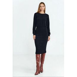 Nife Kleid in Schwarz - 80% | Gr&ouml;&szlig;e 38 | Damen-kleider