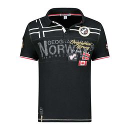 Geographical Norway Poloshirt "Karadock" in Schwarz - 66% | Gr&ouml;&szlig;e 152 | Kinder-oberteile