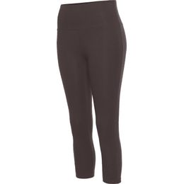 Lascana Damen Caprileggings braun Gr&ouml;&szlig;e 32/34