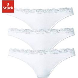 Lascana Damen String wei&szlig; Gr&ouml;&szlig;e 32/34