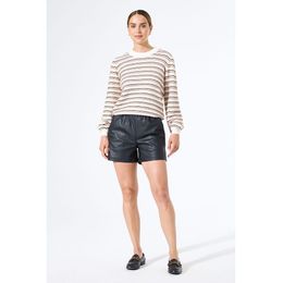 Garcia Kunstledershorts in Schwarz - 43% | Gr&ouml;&szlig;e L | Shorts