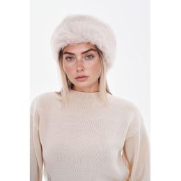 Lucky Bees M&uuml;tze in Creme - 27% | Damen-muetzen-caps