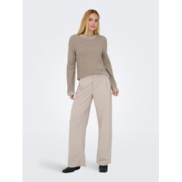Jacqueline de Yong JDY Hose in Beige - 46% | Gr&ouml;&szlig;e M/L32 | Damenhosen