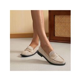 Lov'it Mokassins in Beige - 56% | Gr&ouml;&szlig;e 36 | Damen-schuhe-halbschuhe