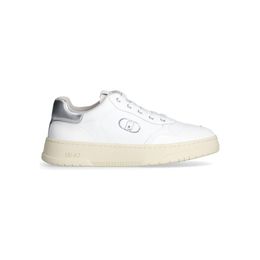 Liu Jo Leder-Sneakers "Me" in Wei&szlig; - 70% | Gr&ouml;&szlig;e 36 | Damen-sneakers