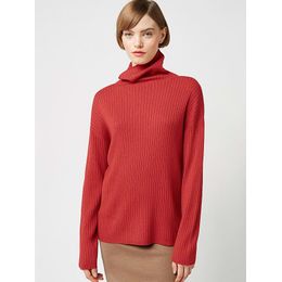 Rodier Rollkragenpullover in Rot - 54% | Gr&ouml;&szlig;e M | Damen-pullover-cardigans