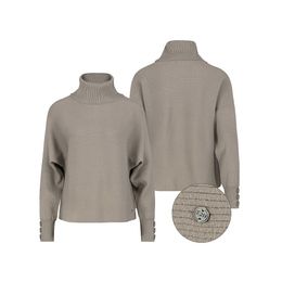 Eight2Nine Rollkragenpullover in Hellbraun - 56% | Gr&ouml;&szlig;e S | Damen-pullover-cardigans