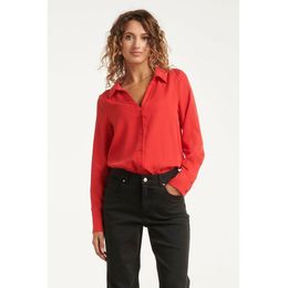 Smashed Lemon Hemd in Rot - 63% | Gr&ouml;&szlig;e 3XL | Damen-blusen