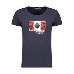 Canadian Peak Shirt "Jermioneak" in Dunkelblau - 46% | Gr&ouml;&szlig;e M | Damen-tops