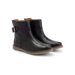 TRAVELIN' Leder-Boots "Louargat" in Schwarz - 74% | Gr&ouml;&szlig;e 38 | Damen-stiefel
