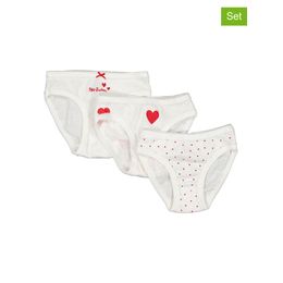 Petit Bateau 3er-Set: Slips in Wei&szlig; - 5% | Gr&ouml;&szlig;e 116 | Kinder-waesche